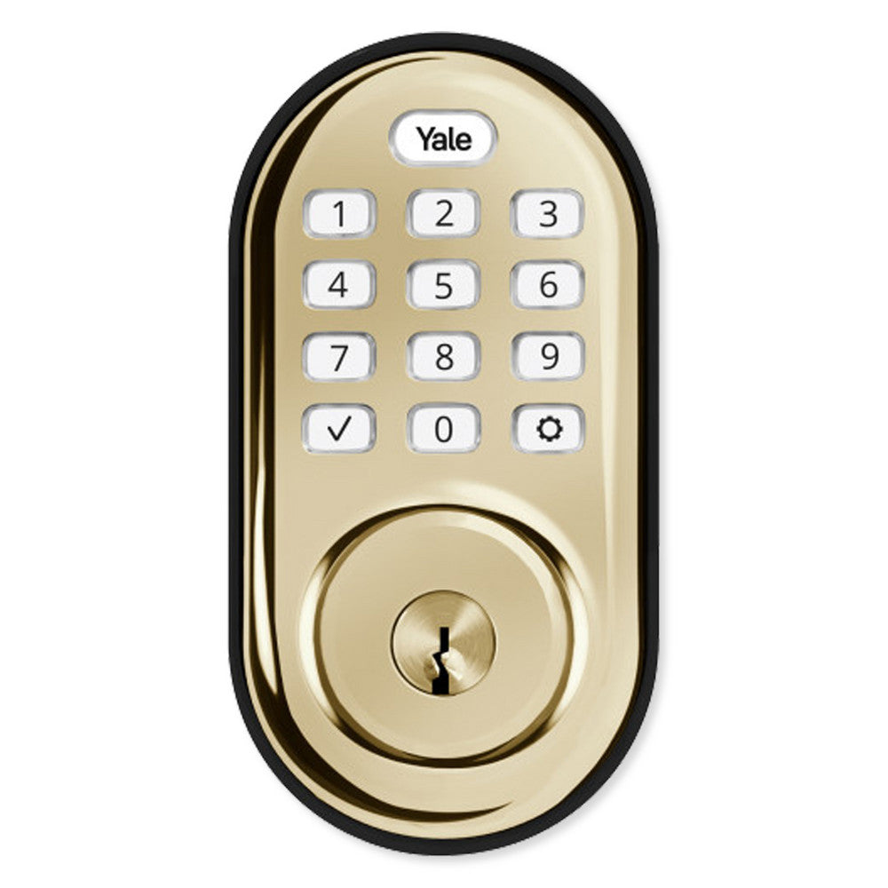 Yale Z-Wave Plus Assure Lock Push-Button Deadbolt (Gen5) – Z-Wave Outlet