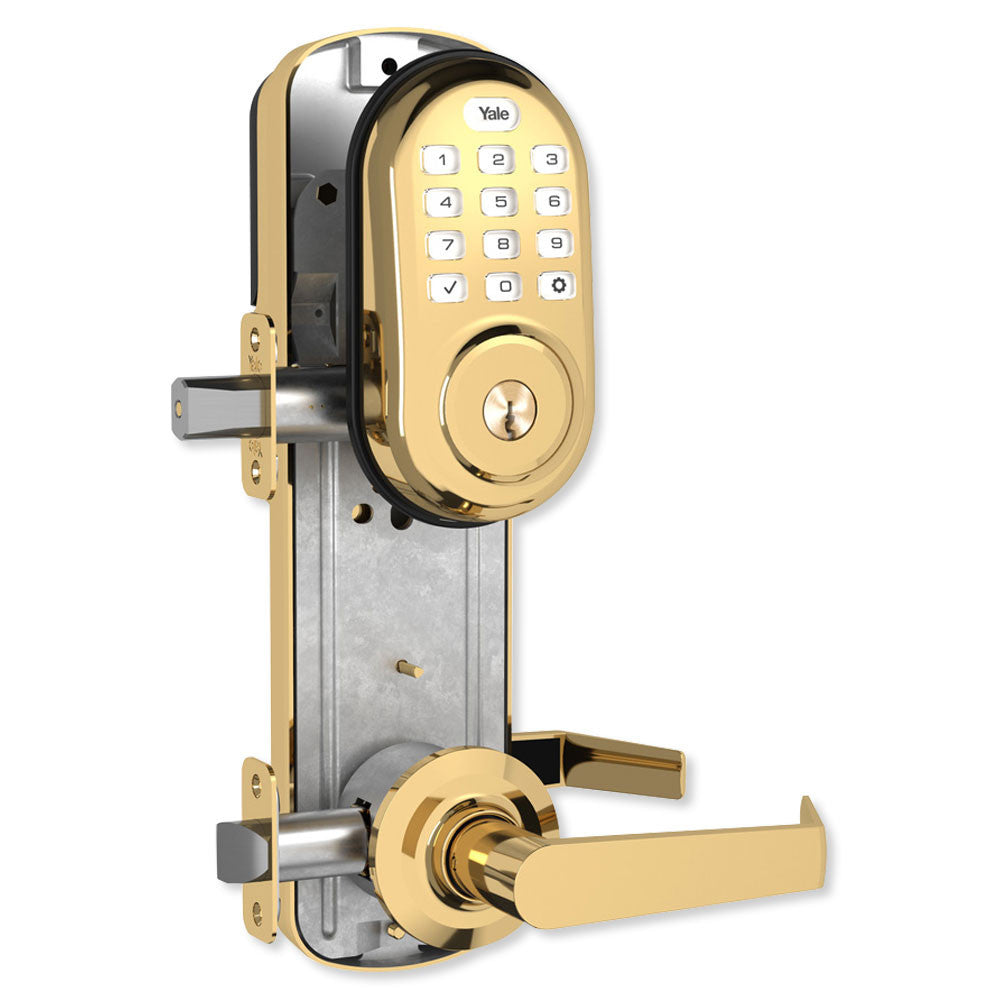 Yale Z-Wave Assure Interconnected Lockset with Push Button Deadbolt, A ...